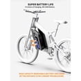 Canddidliike Affordable Electric Bicycle with 48V 1500W Motor, 48V 20AH ...