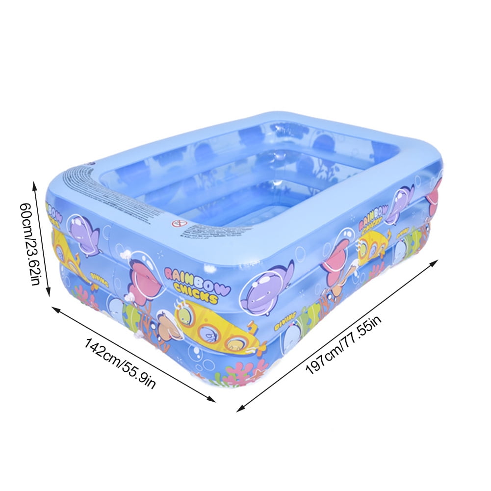 Inflatable Swimming Pool Thickened Abrasion Resistant Family Inflatable ...