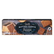 Bahlsen Butter Biscuits with Milk Chocolate, Fine European Cookies, 4.4 ...