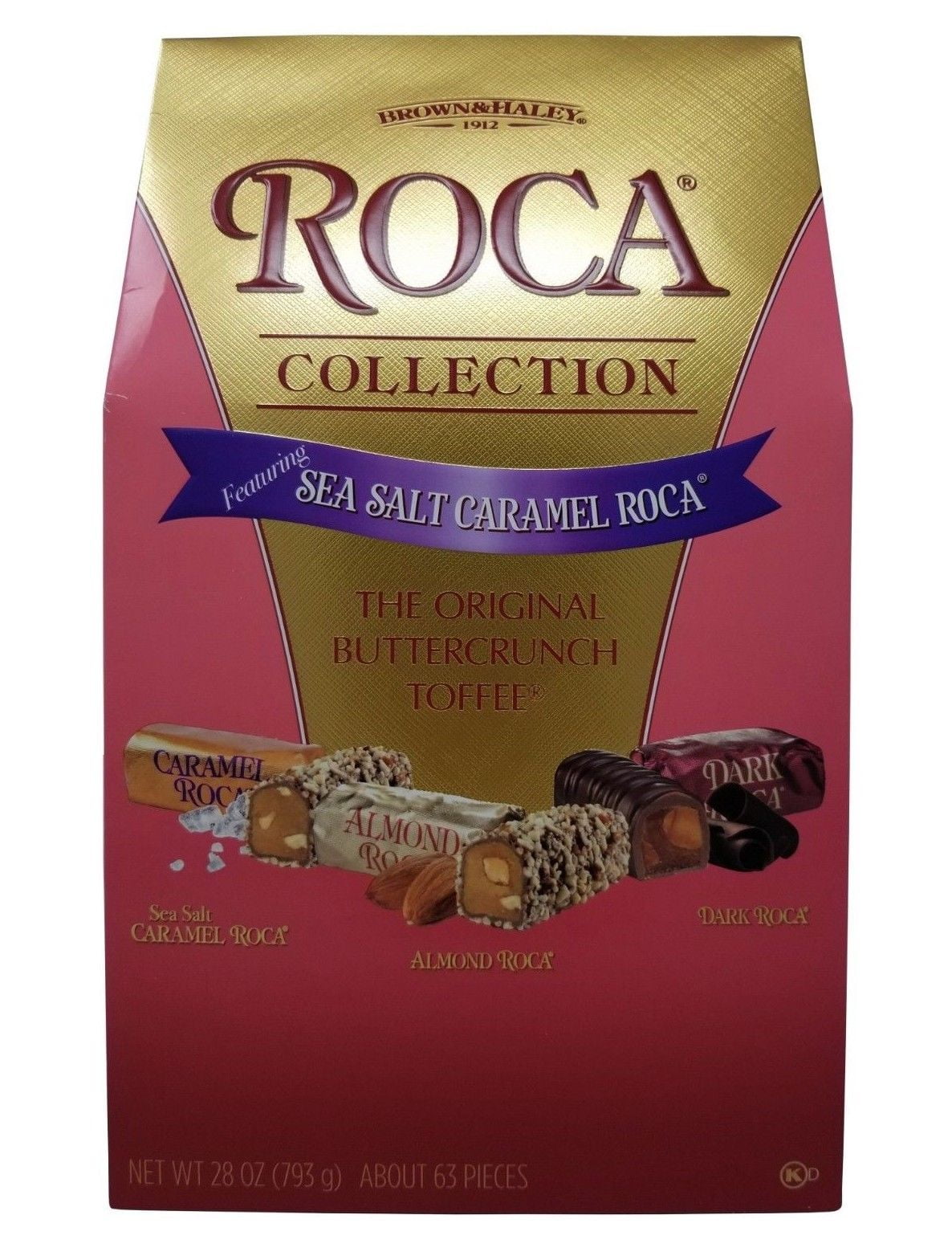 Brown & Haley Roca Original Butter Crunch Toffee Sea Salt Caramel ...