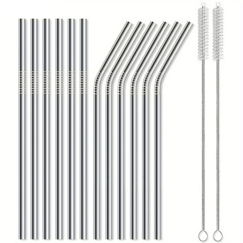 Click here for Eigthtail Reusable Metal Straws Set Premium Stainl... prices