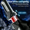 Twin Crossed LED Light Sword Set, Retractable Red & Blue Blades ...