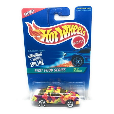 Hot Wheels 1995-419 Crunch Chief Fast Food Series 4 of 4 1:64 Scale ...