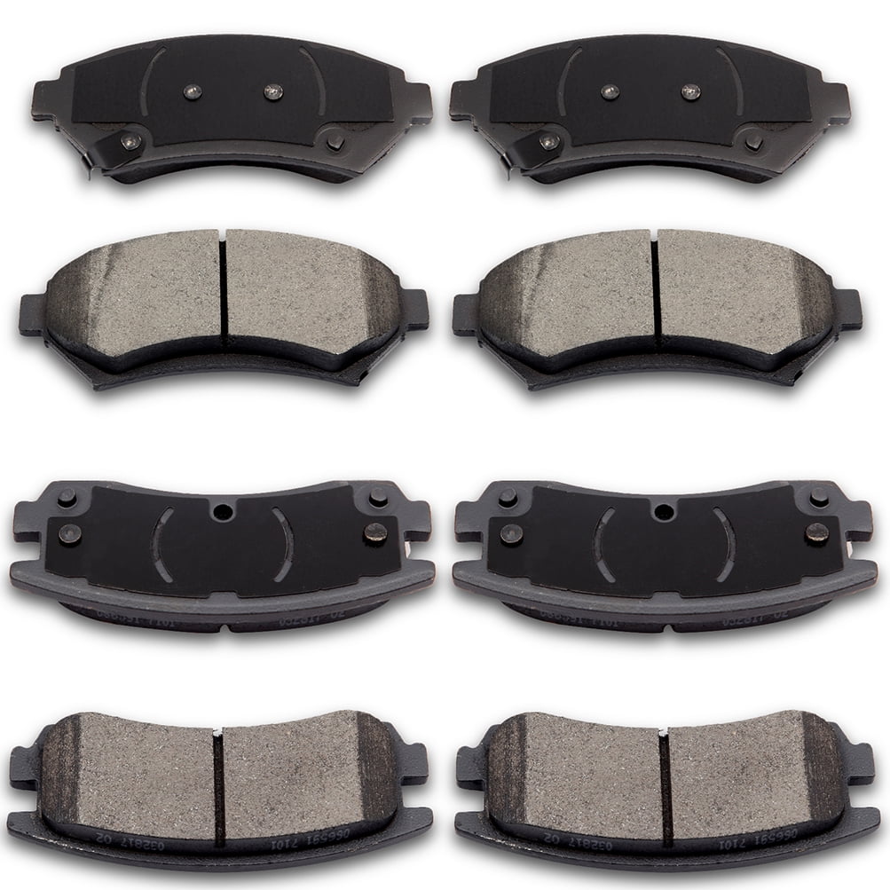 CCIYU Professional Ceramic Disc Pads Set fit for Buick Century/Regal ...