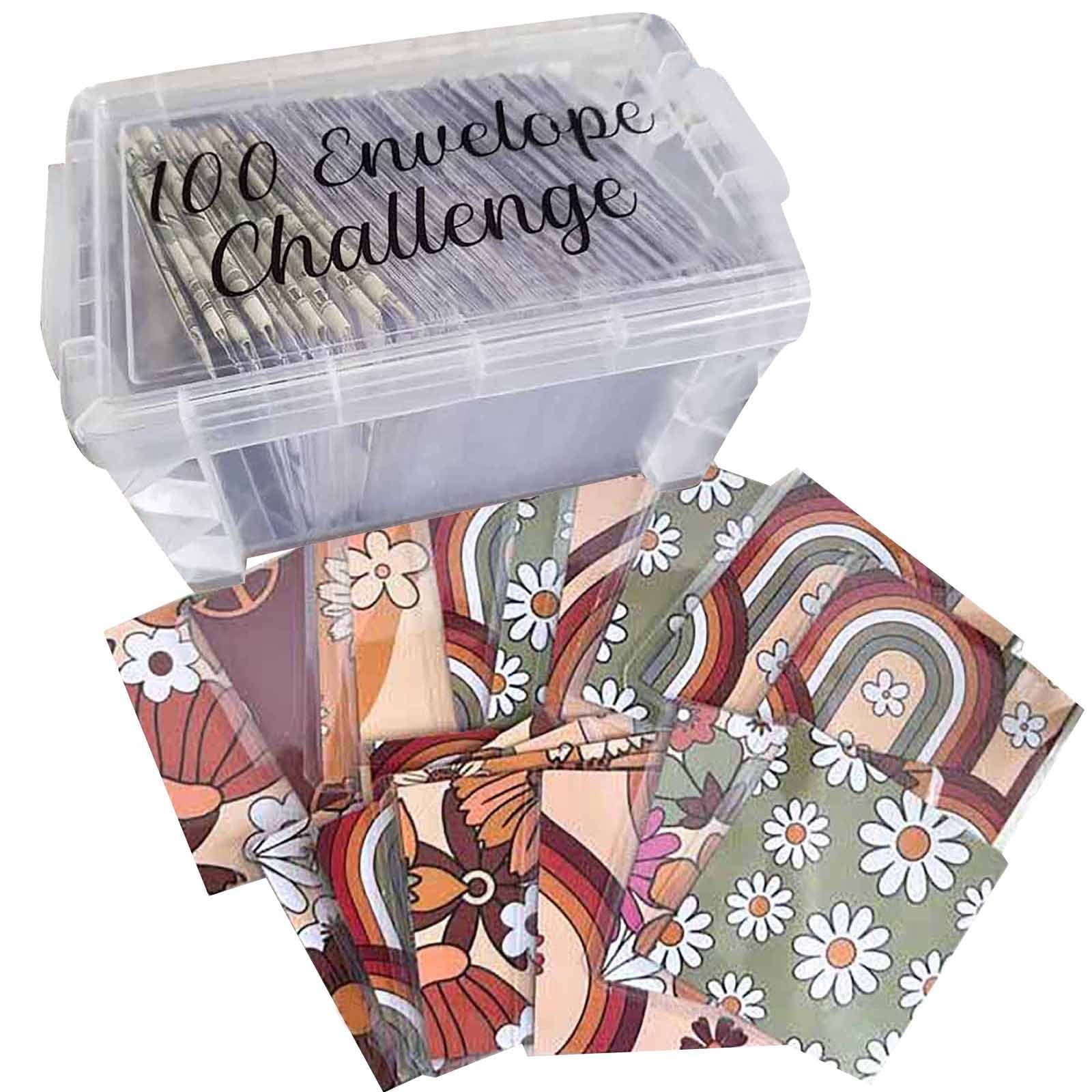 Rdeuod 100 Envelope Challenge Box Set, 5050$ Money Saving Challenge Kit ...