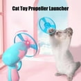 Cat Toy Propeller Launcher, Flying Propeller Cat Toy, Flychase Ca-t to ...