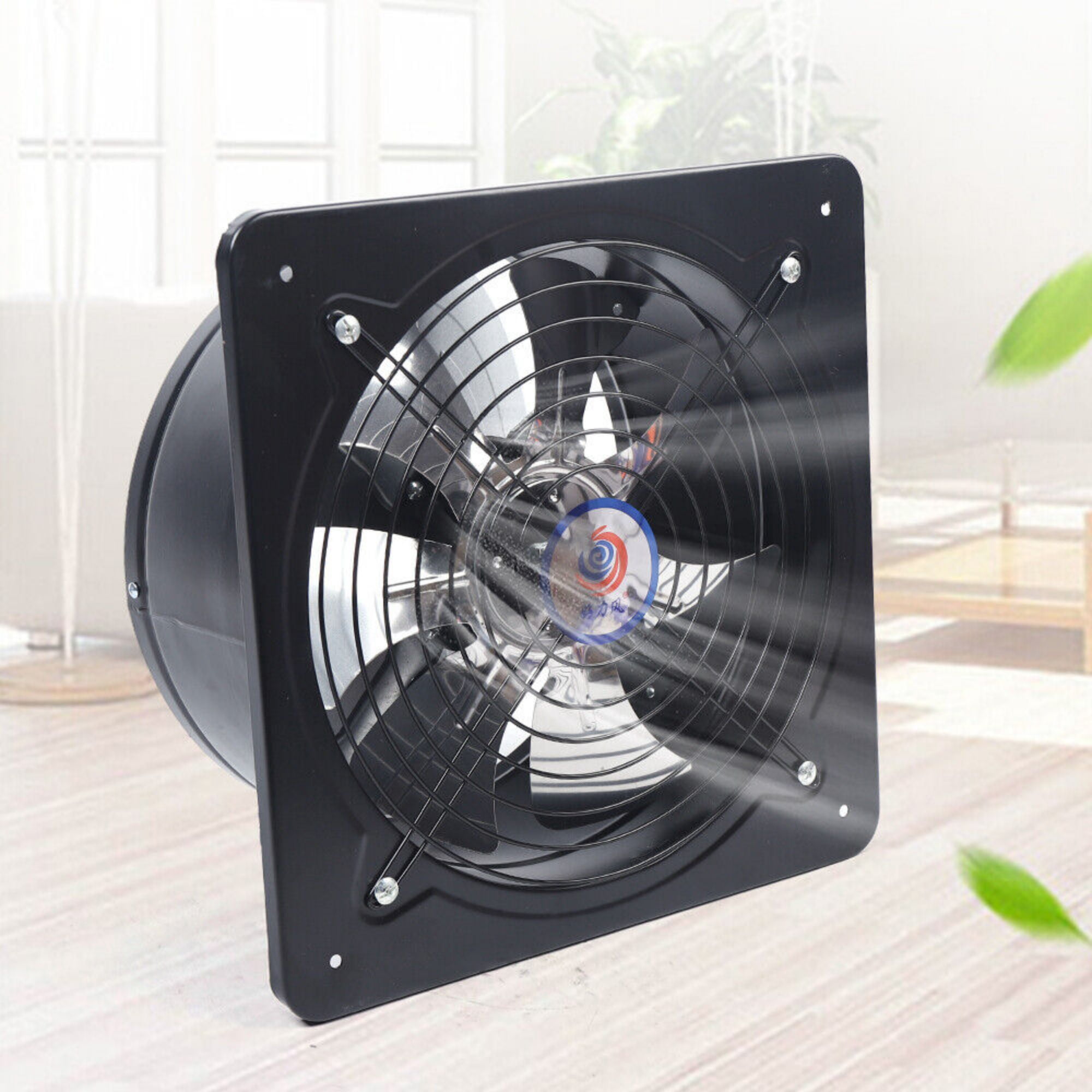 SHZICMY Industrial Ventilation Extractor Axial Exhaust Fan Commercial ...