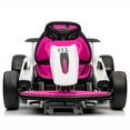 24V Electric Go Kart for Kids, 400W Battery Powered Ride on Toys, Gift ...