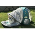 Halinfer Dual Expandable Pet Carrier Backpack, Fits Cats and Puppies up ...