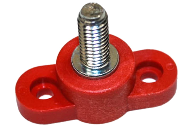 Waytek Wire JUNCTION BLOCK .87" STUD RED 250 1 THREAD 3/8-16 47213 ...
