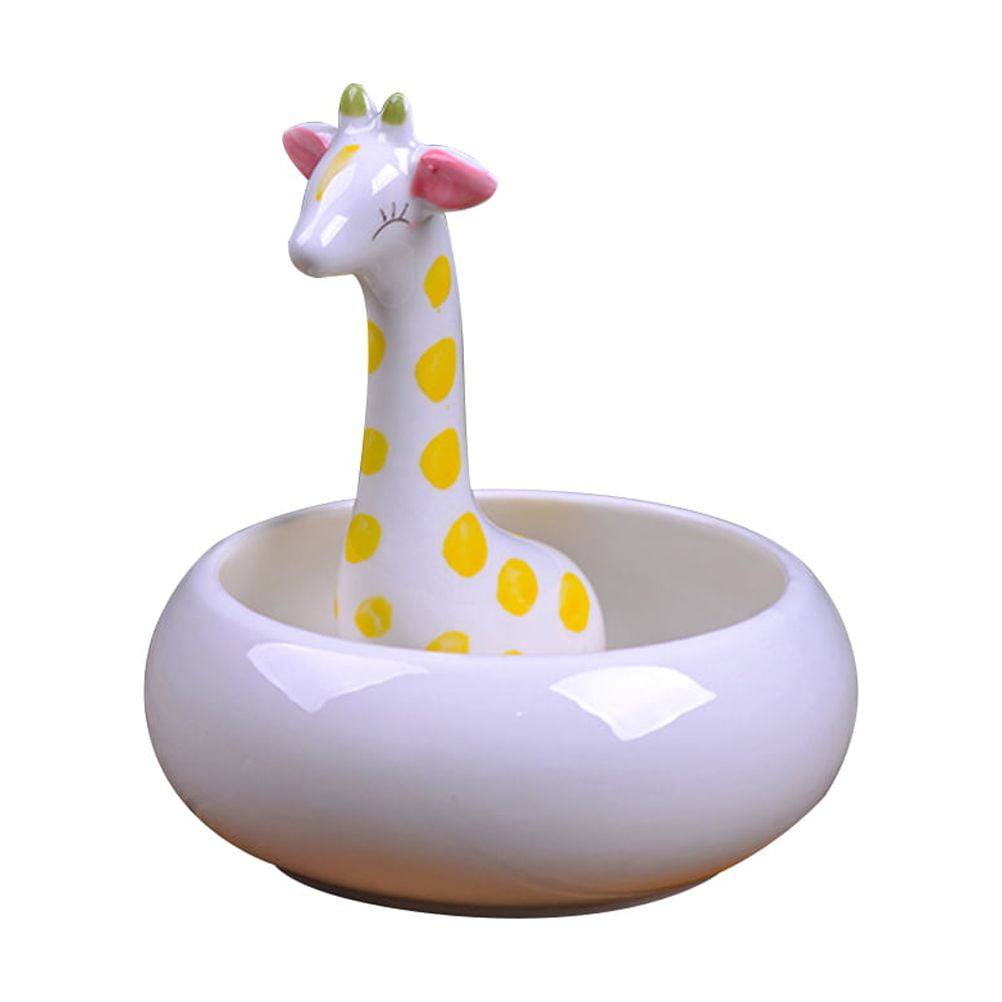 Click here for Ounona 1pc Mini Ceramic Planter Cartoon Giraffe Fl... prices