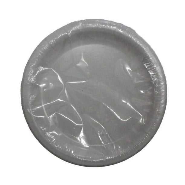 Spritz Snack Plates 6.75" Inch White 60 Count - Walmart.ca