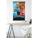 Minecraft: Legends - Key Art Wall Poster with Magnetic Frame, 22.375" x ...