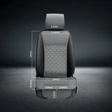 Elantrip Car Seat Covers: 2 Front Seat Covers, Universal Fit ...