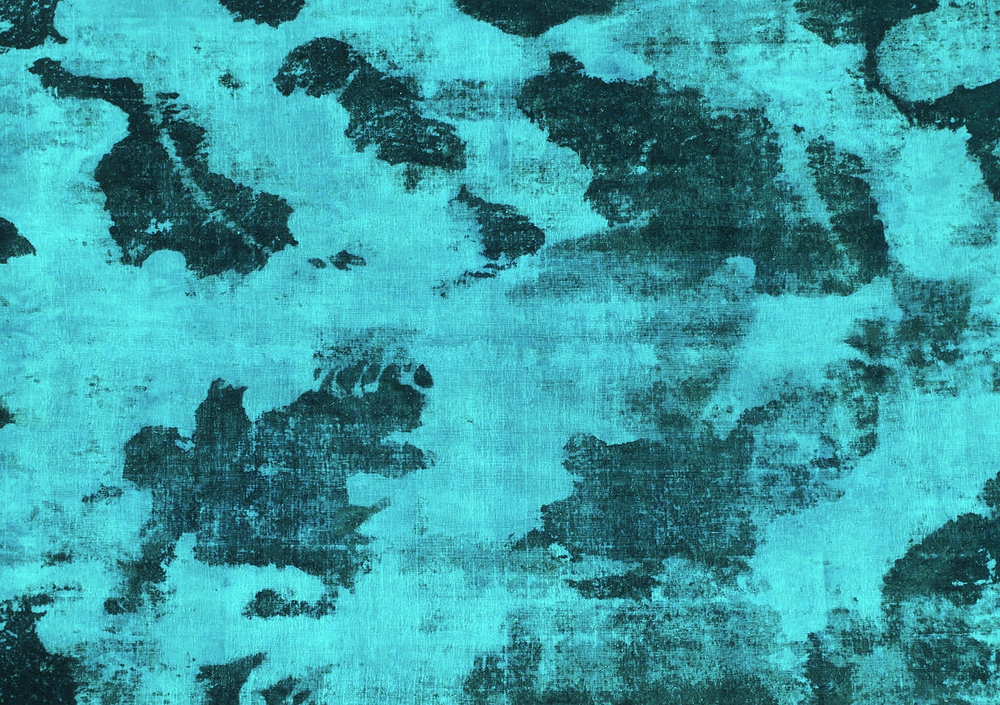 Ahgly Company Indoor Rectangle Abstract Turquoise Blue Modern Area Rugs ...