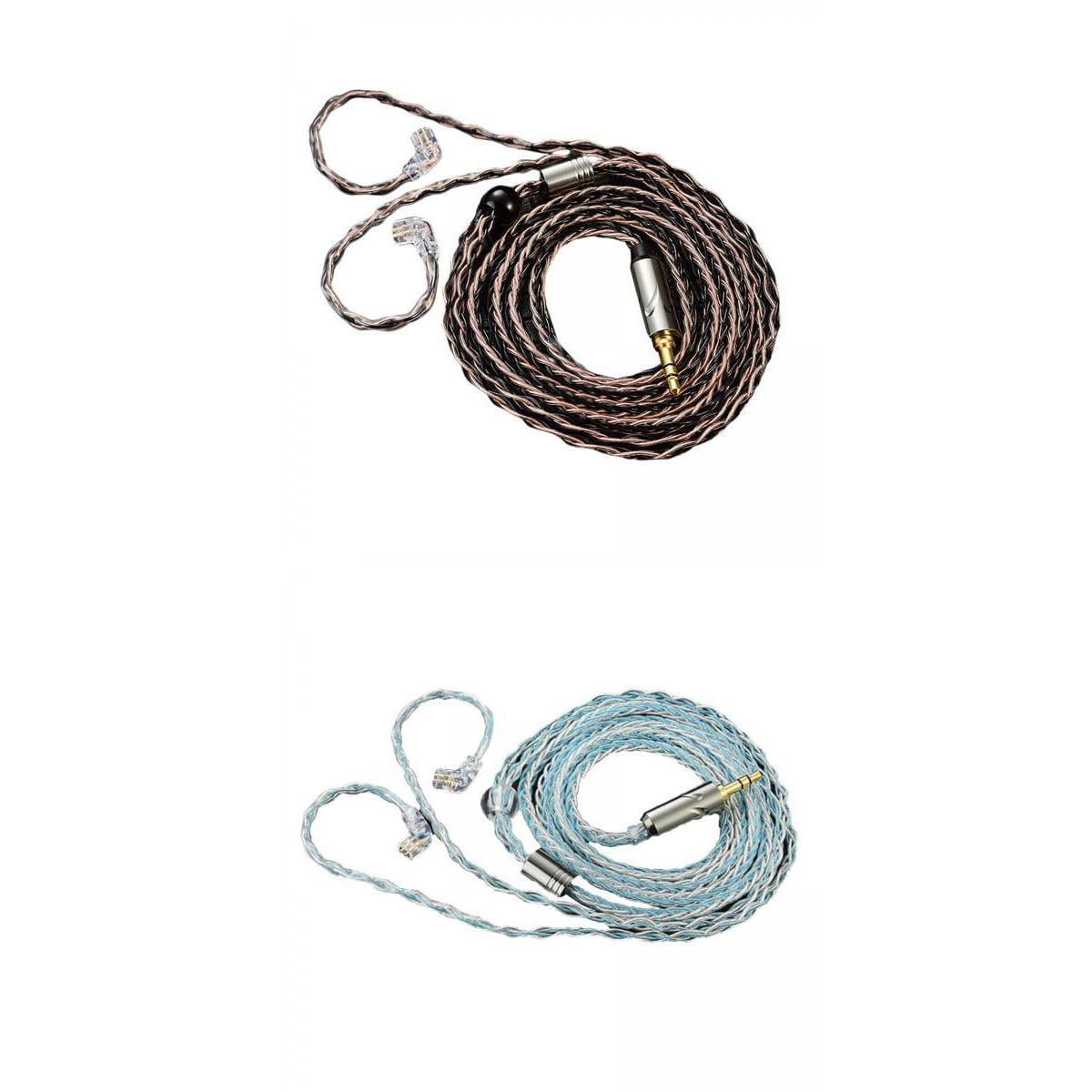 Click here for Lionlar 2 Count Earphone Audio Braided Cable 2 Pin... prices
