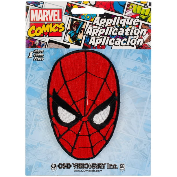 C&D Visionary Marvel Comics Patch-Spiderman Mask - Walmart.com
