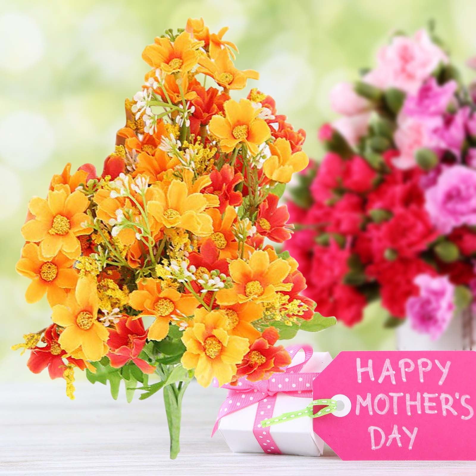 Click here for Topllc Single Bunch Of Artificial Flowers 28 Small... prices