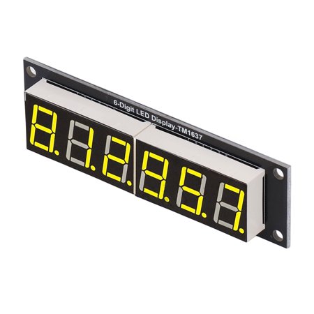 EOTVIA Digital Display Module 0.56in 6 Digit 7 Segment TM1637 Display ...