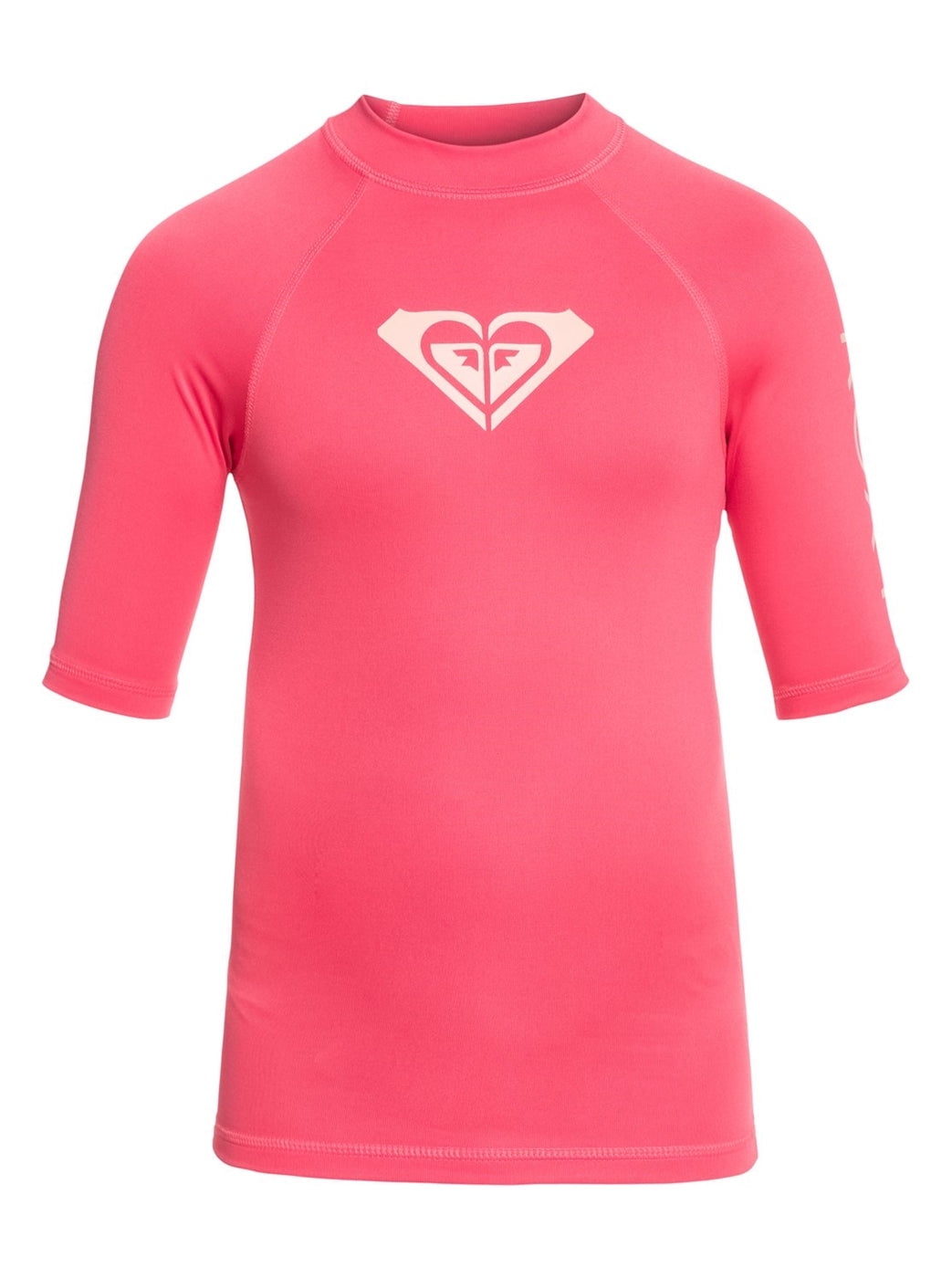 Roxy Whole Hearted Short Sleeve Rashguard - Youth Girls - Walmart.com