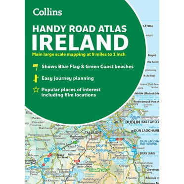 2024 Collins Road Map of Ireland : Folded Road Map (Sheet map, folded ...