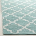 SAFAVIEH Montauk Giovanni Geometric Area Rug, Mint/Ivory, 5' x 8 ...