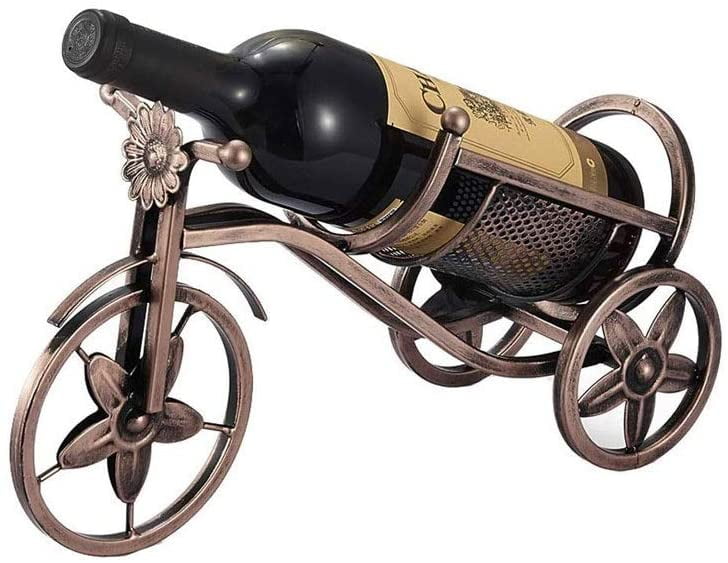 Wine Holder for Wine Storage Wine Storage Holder Wrought Iron Bicycle ...