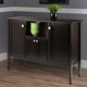 Winsome Wood Melba Buffet Cabinet, Sideboard, Coffee Finish - Walmart.com