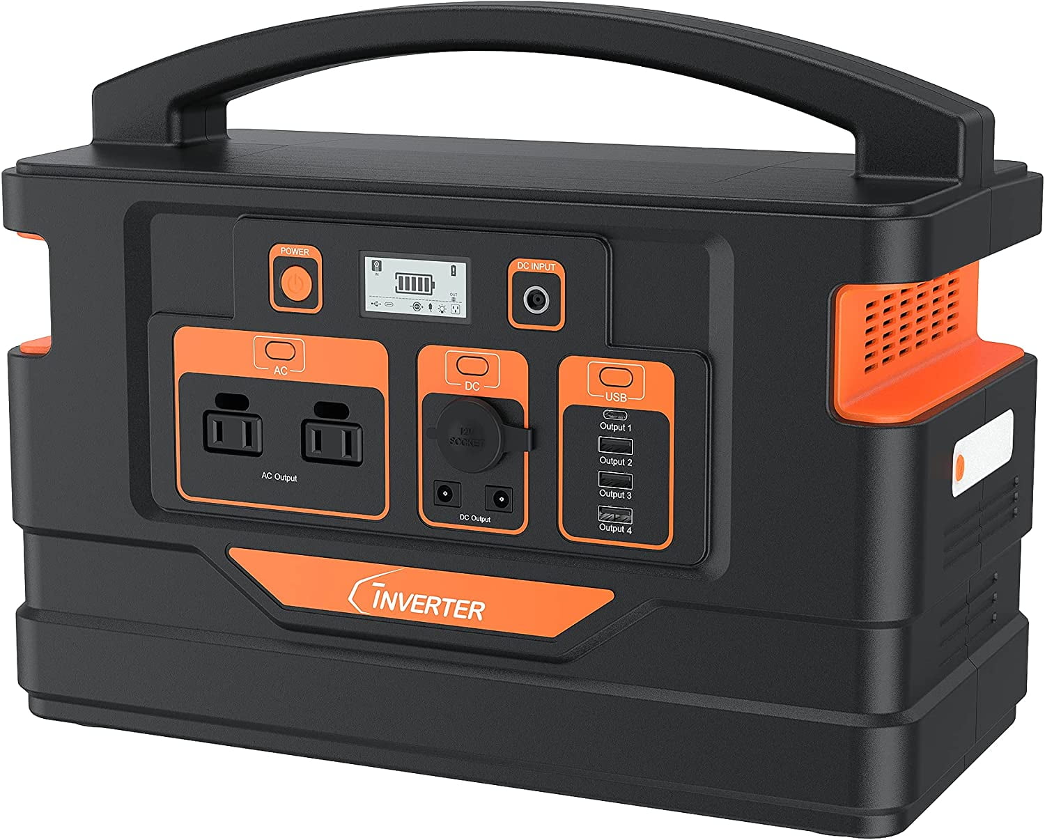 C INVERTER Portable Power Station 1000W, 1100Wh Polymer Lithium Battery ...