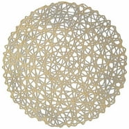 SPRING PARK Round Paper Fiber Woven Place Mats/Dining Mat/Decoration ...