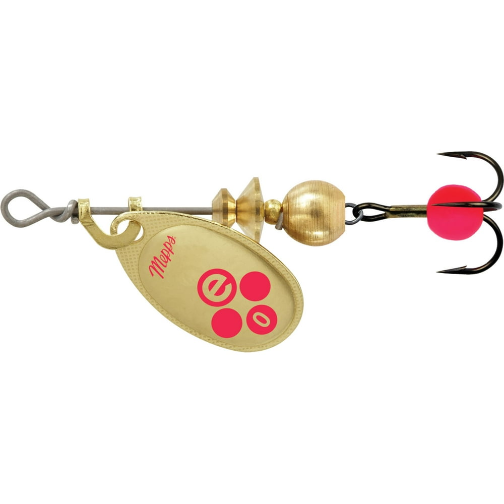Mepps Aglia-e Inline Spinner Gold/Pink - Walmart.com - Walmart.com