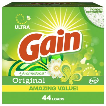 Gain Ultra Original Powder Laundry Detergent (188 oz, 183 Loads ...