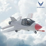 US Air Force Sky Raider Fighter Jet Toy with Pilot & Missile - Kids ...