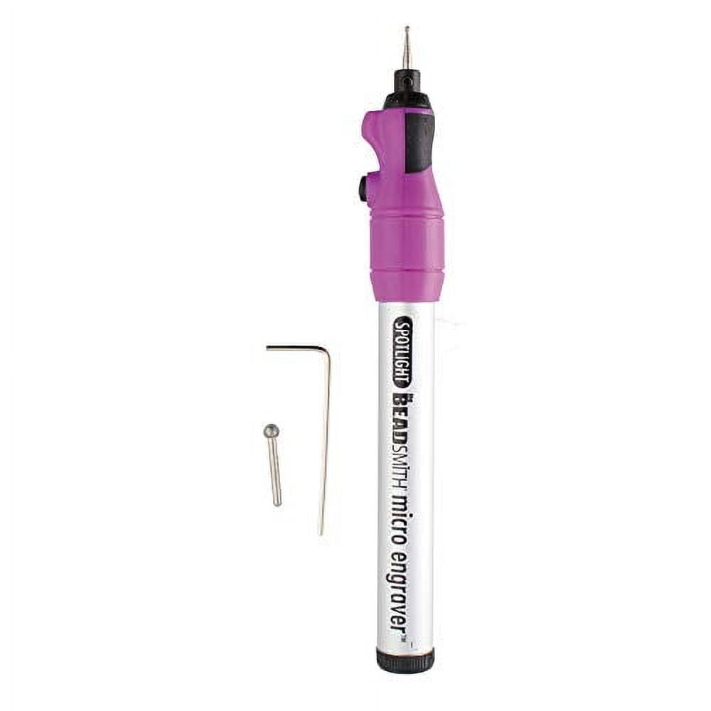 The Beadsmith Micro Engraver w/Spotlight, 6.25', Battery Operated ...