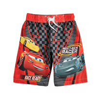 Disney Cars Boys' Lightning McQueen Bathing Suit Swimwear, UPF 50+ UV ...