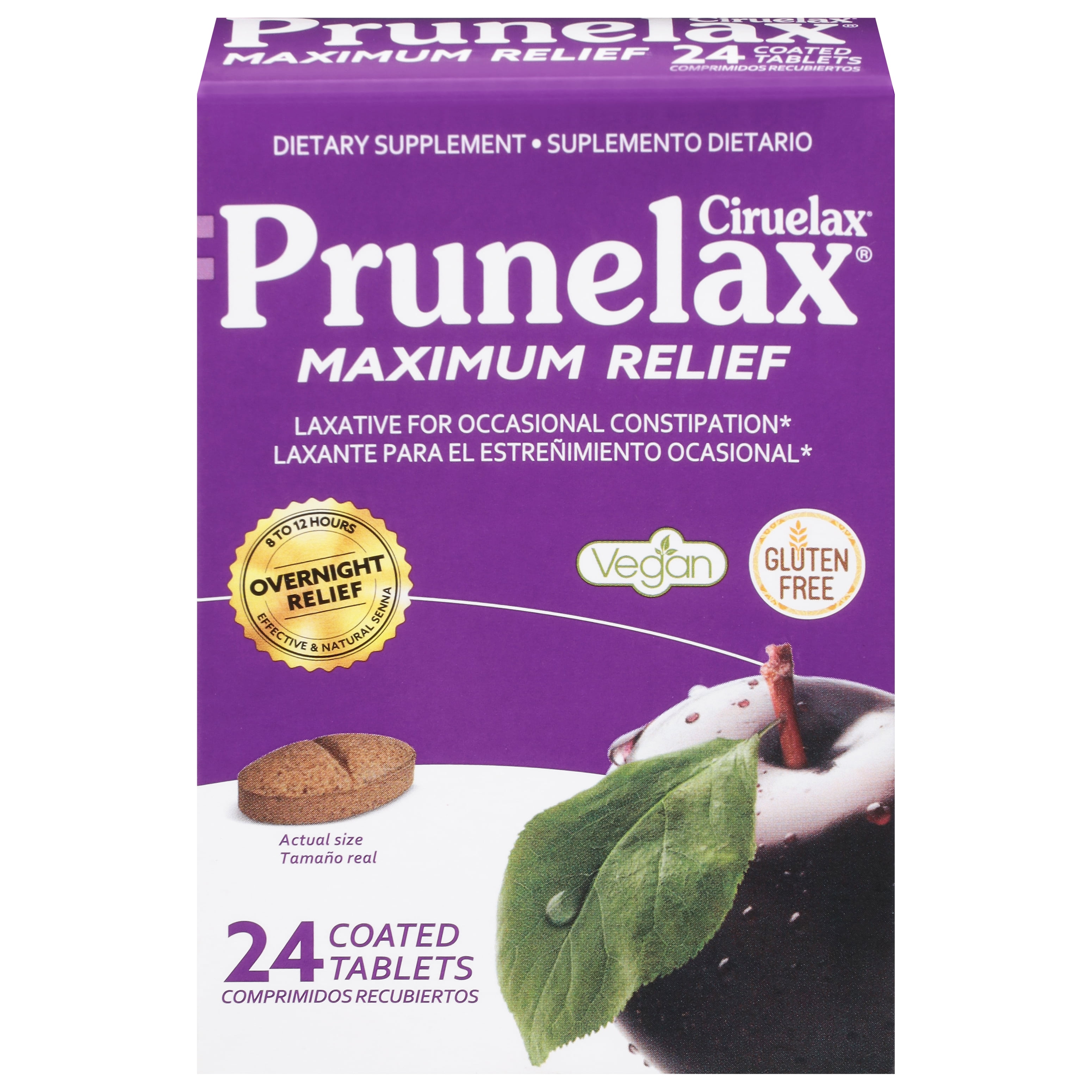 Buy Prunelax Ciruelax Maximum Felief Natural Laxative for Occasional ...