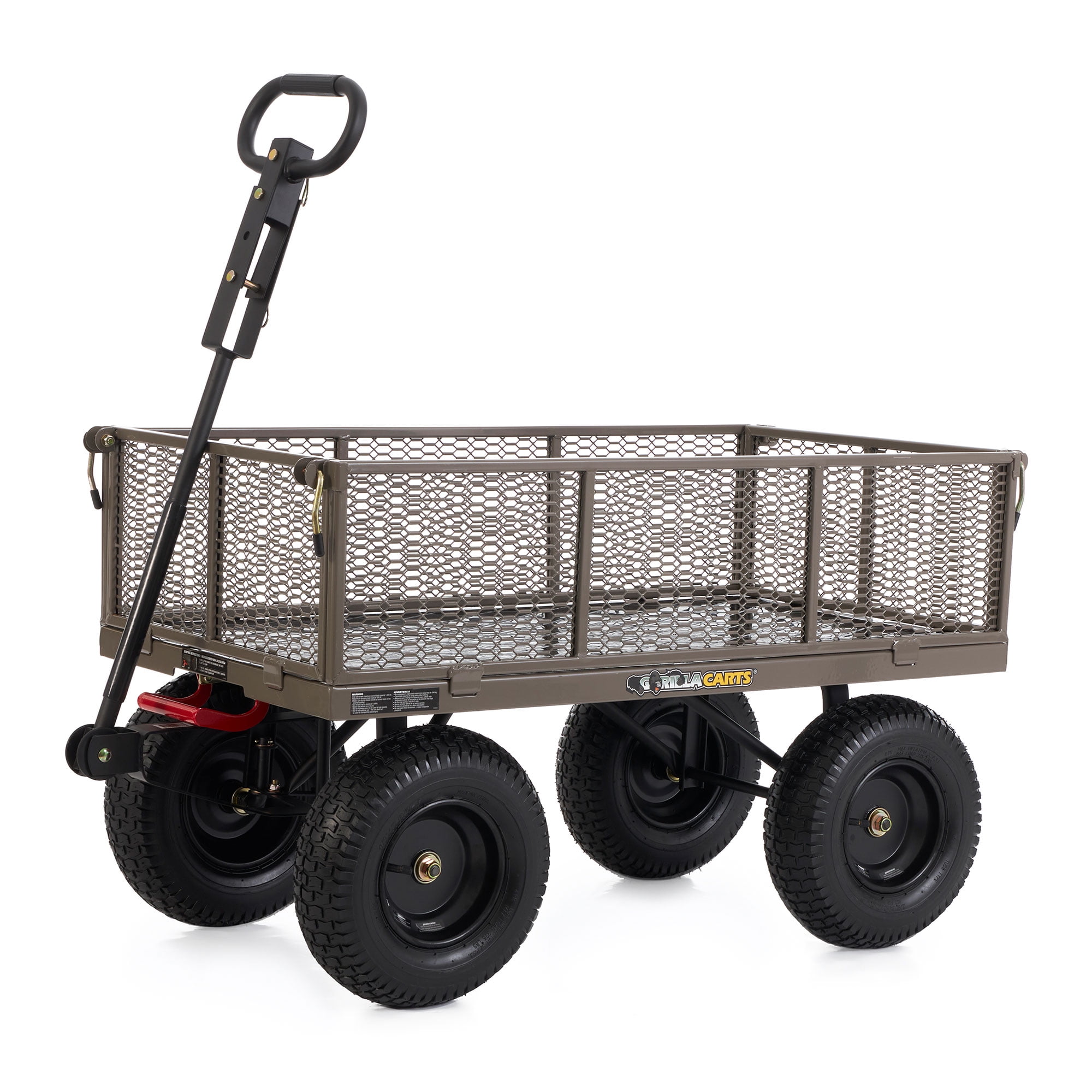 Click here for Gorilla Carts Towable Steel Dump Cart W/ Removable... prices