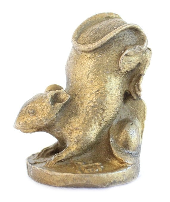 Metal Rat Statue - Walmart.com