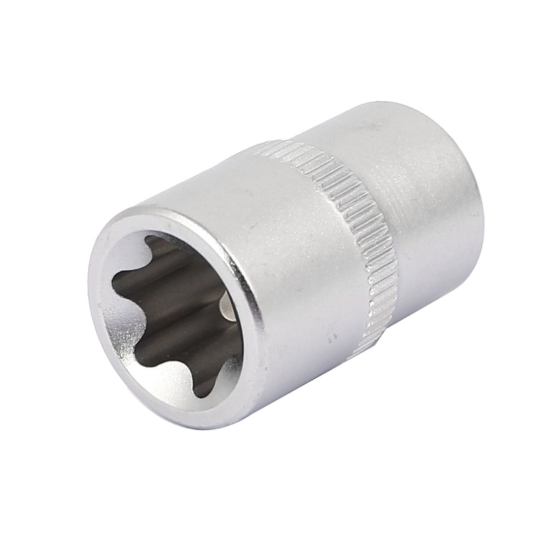 3/8" Square Drive 14mm 6 Point Metric E-Torx Socket Silver Tone ...