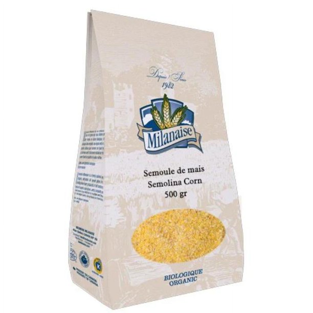 Milanaise - Organic Semolina Corn, 500g - Walmart.ca