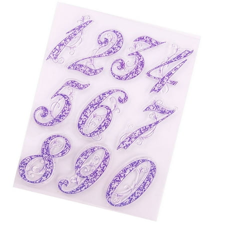 Stamp Figure DIY Scrapbooking Embossing Seal Craft Embossing Number ...