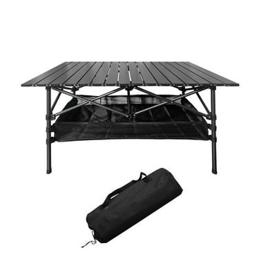 ChicCrest Camping Table That Fold up Lightweight, Aluminum Folding ...