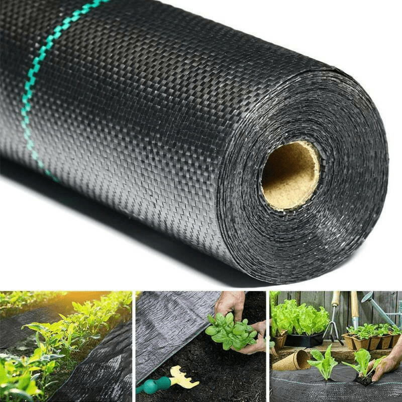 FOCUSSEXY 3ft x 20 Weed Barrier Landscape Fabric Heavy Duty, 3.2oz ...
