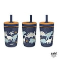 Zak Designs 12oz Kelso Leak-Proof Stainless Steel Children's Drinking ...