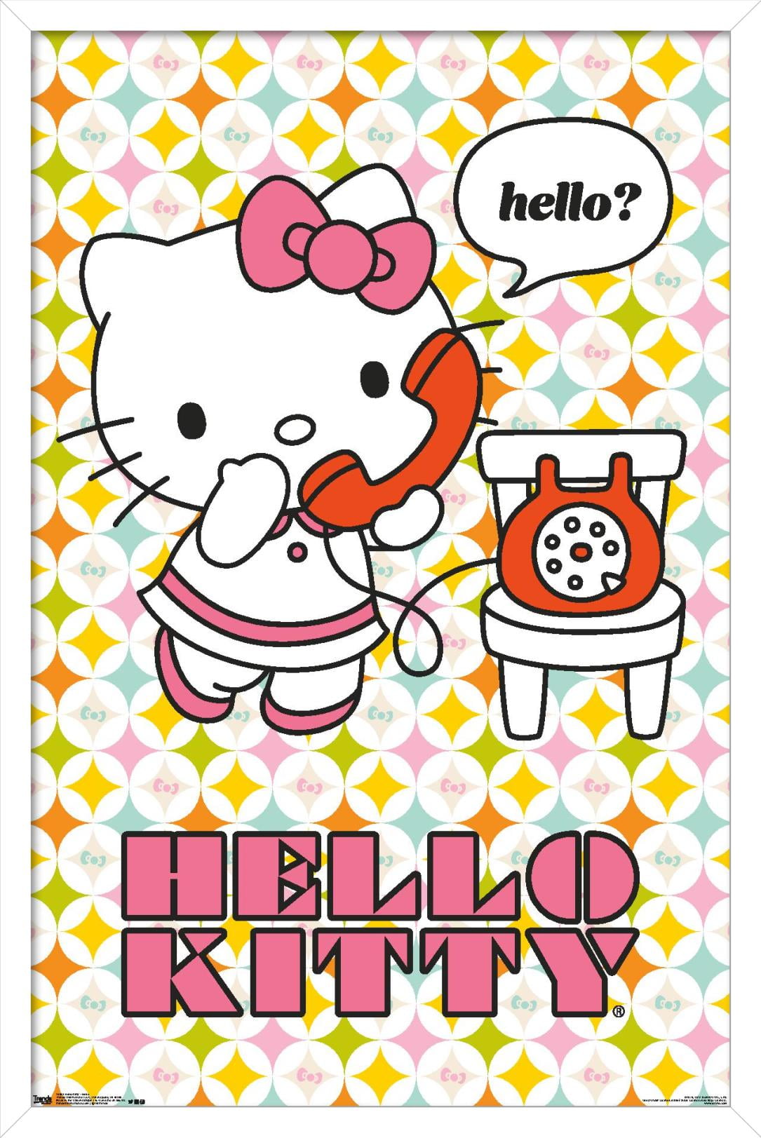 Hello Kitty - Hello Poster - Walmart.com