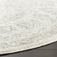 SAFAVIEH Adirondack Wyatt Traditional Distressed Area Rug, Ivory/Silver ...