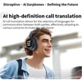 Headphones with Detachable Screen - 115-Language Real-Time Translation ...