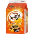 Goldfish Flavor Blasted Xtra Cheddar Cheese Crackers, 27.3 oz Carton ...