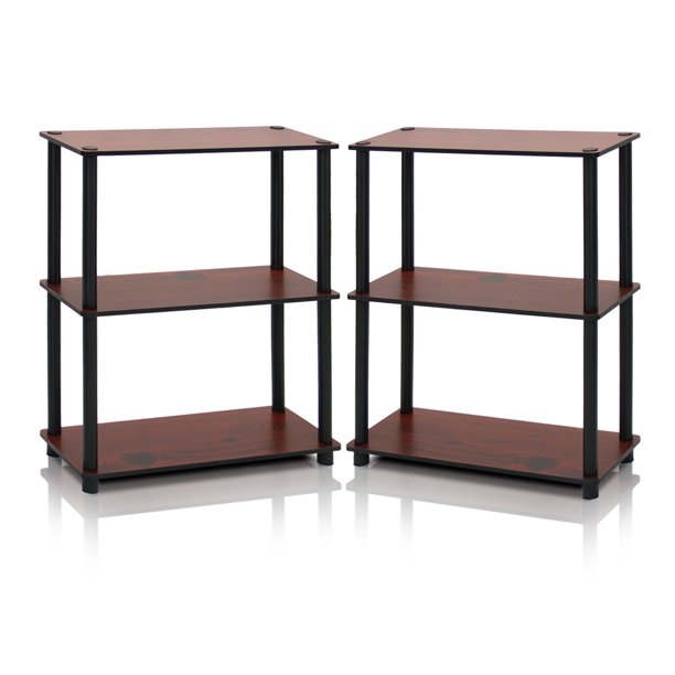 Furinno Turn-N-Tube 3-Tier Compact Multipurpose Shelf Display Rack ...