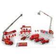 Big-Daddy Fire Rescue Toy Play Set Includes over 40 Fire Truck Toy And ...